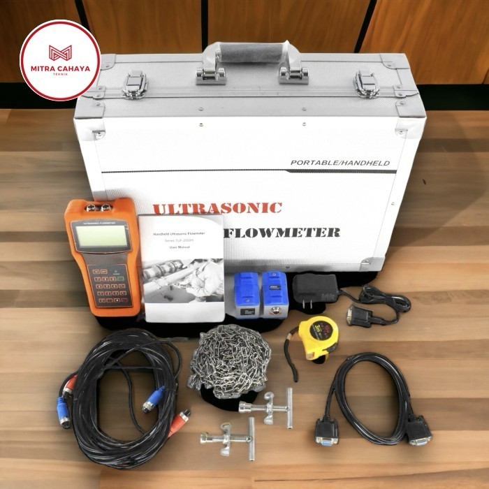 Jual Ultrasonic Flow Meter TUF2000H 15-100mm Liquid Tester Meter TUF ...