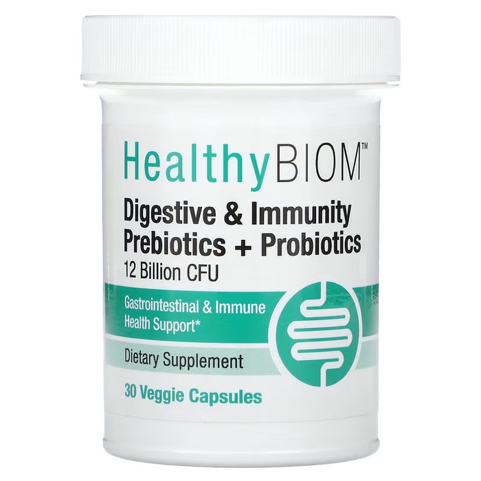 Jual Healthy BIOM Prebiotic + Probiotics 12 Billion Acidophilus ...