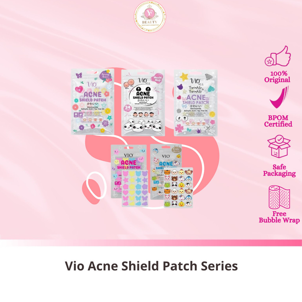 Jual YF BEAUTY Vio Acne Shield Patch Series - Stars / Cute Animals ...