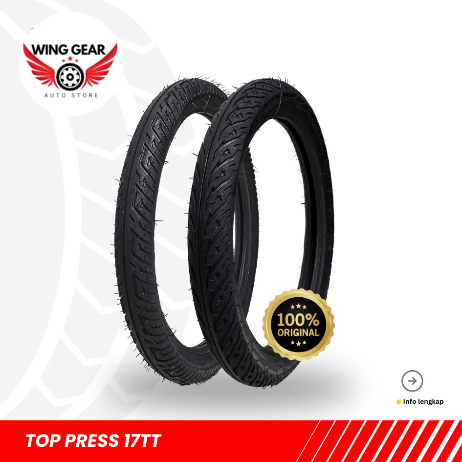 Jual Ban Motor Bebek Luar 1 pasang Ring 17 Ukuran 250 dan 275 Ban Motor ...