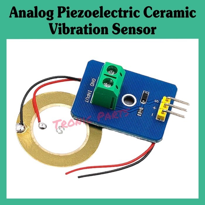Jual Analog Piezoelectric Ceramic Piezo Vibration Sensor For Arduino