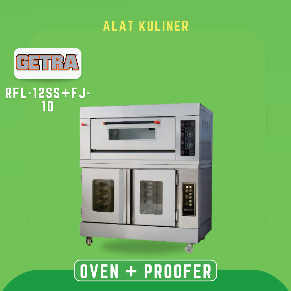 Jual GETRA RFL-12SS+FJ10 COMBI DECK OVEN + PROOFER LISTRIK GAS | Shopee ...
