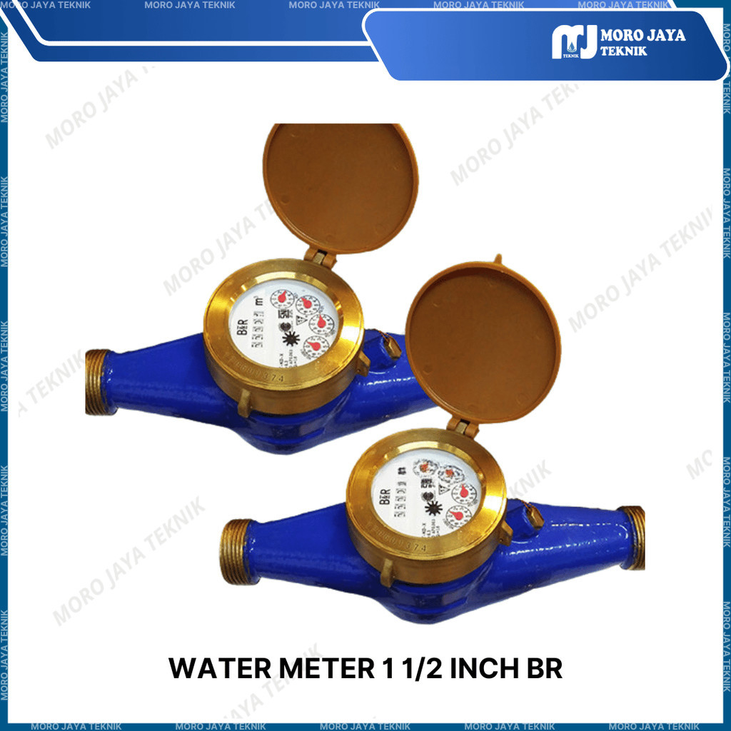 Jual Water Meter 1 1/2 Inch BR - Meteran Air - Flow Meter | Shopee ...