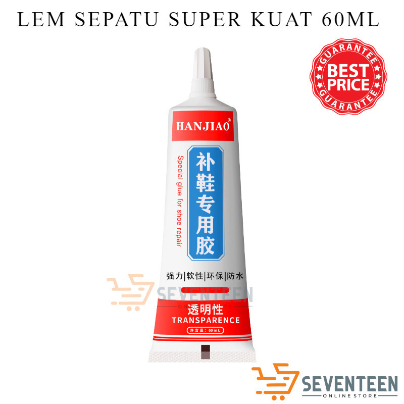 Jual SEVENTEEN LEM SEPATU SANDAL SUPER REKAT 60 ML LEM SENDAL SOL ...
