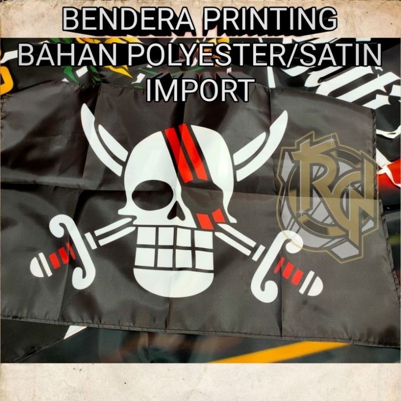 Jual BENDERA AKAGAMI ONE PIECE Polyester | Shopee Indonesia