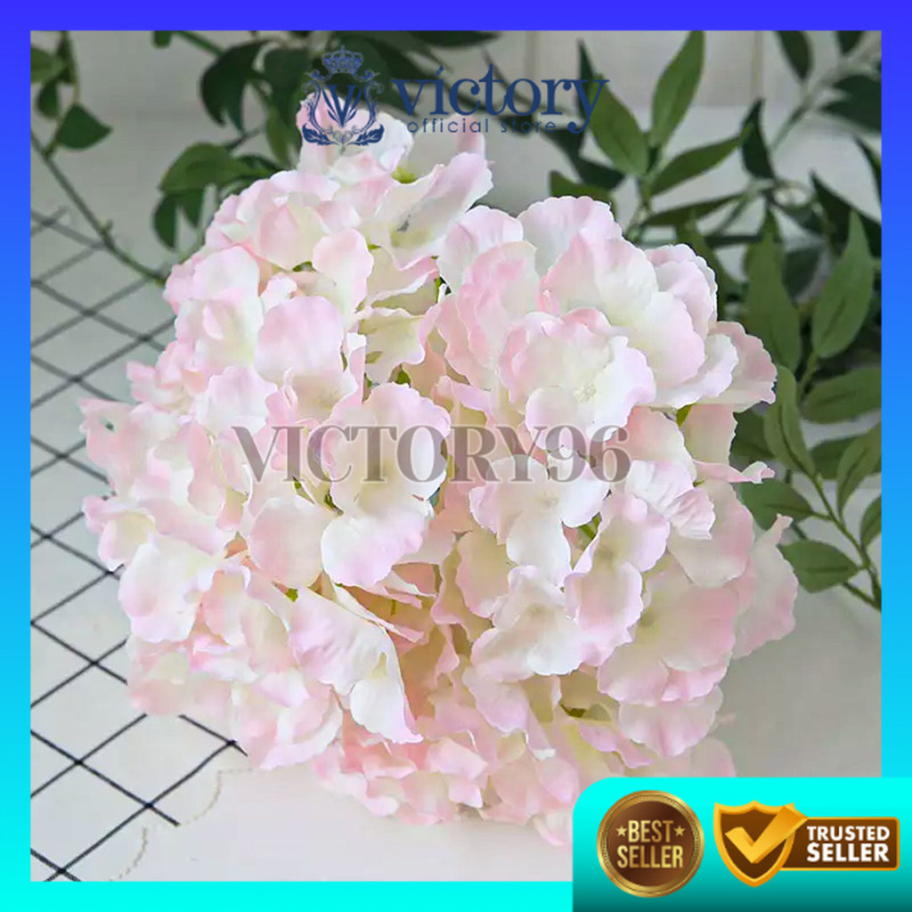 Jual Cod Bunga Premium Hortensia Hydrangea HK Cabang 5 Panjang 48 cm ...