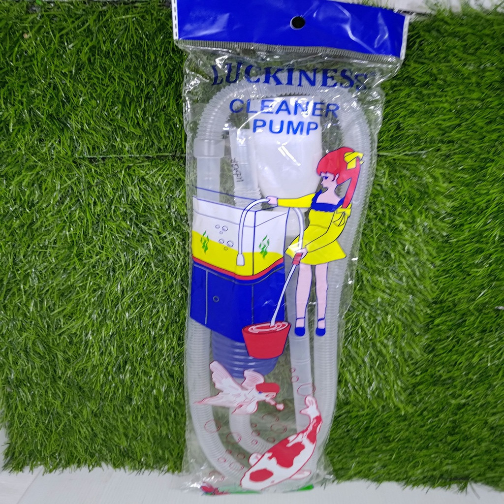 Jual Pompa Tangan Sipon Aquarium Hand Pump Manual Siphon LUCKYNESS Biru | Shopee Indonesia