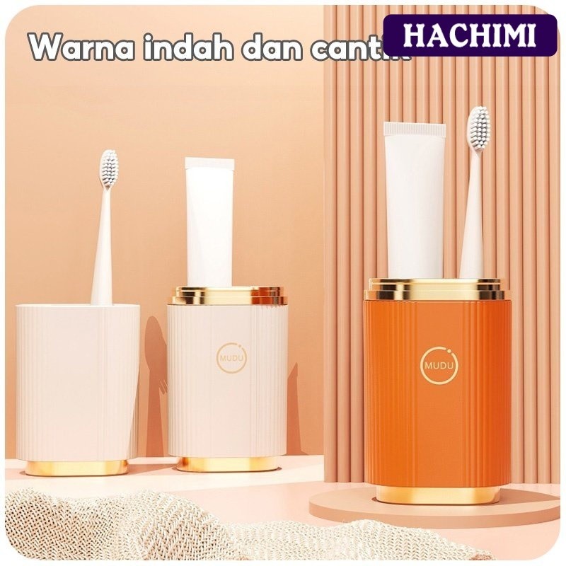 Jual 【Hachimi】 cangkir portable / cangkir obat kumur perjalanan / kotak ...