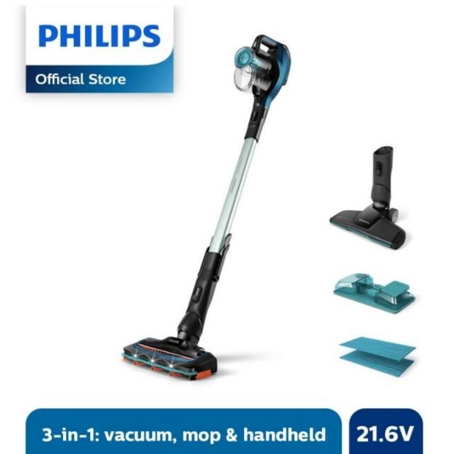 Jual PHILIPS FC 6728 Cordless Stick Vacuum Cleaner Vaccum Mop FC6728 ...
