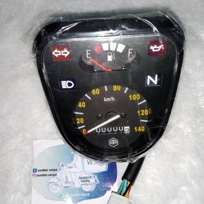 Jual New Kilometer / Speedometer Vespa Exclusive / PXE Murah | Shopee ...