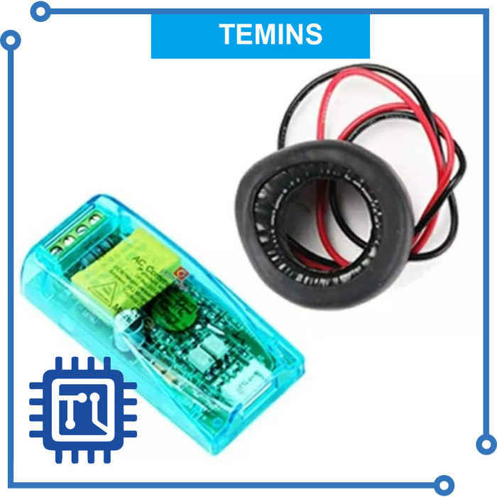 Jual PZEM-004T 100A Dengan Casing Sensor Arus Tegangan Daya Frek Cosphi ...