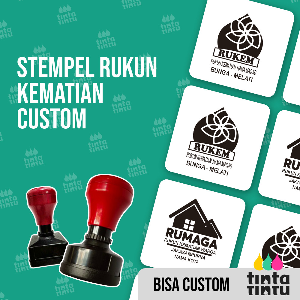 Jual Stempel Rukun Kematian Custom | Shopee Indonesia