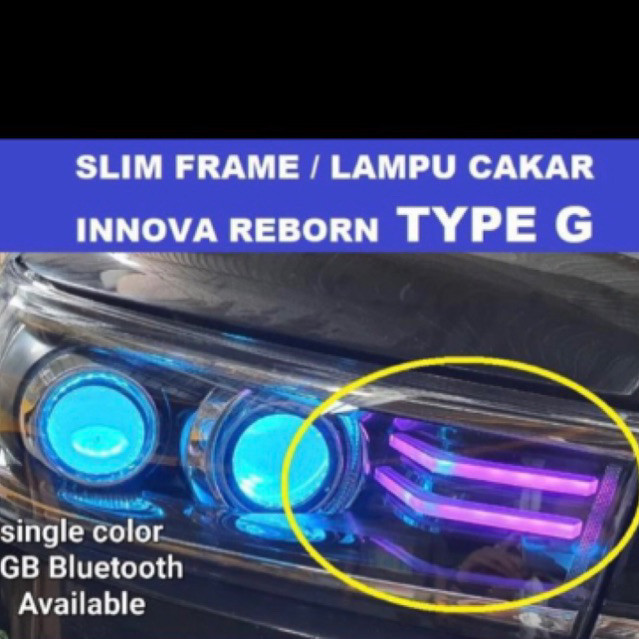 Jual Slime frame innova Reborn RGB matrix bisa request nama | Shopee ...
