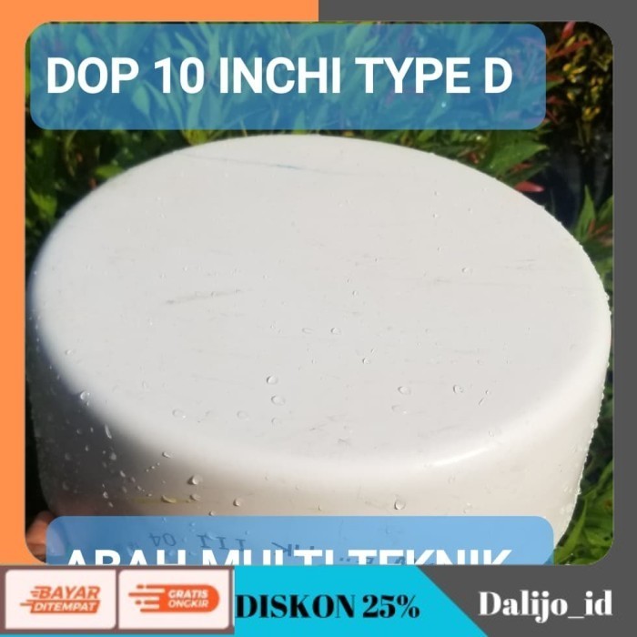 Jual [DALIJO_ID] BEST QUALITY dop 10 inci cap 10 inci tutup pipa pvc ...