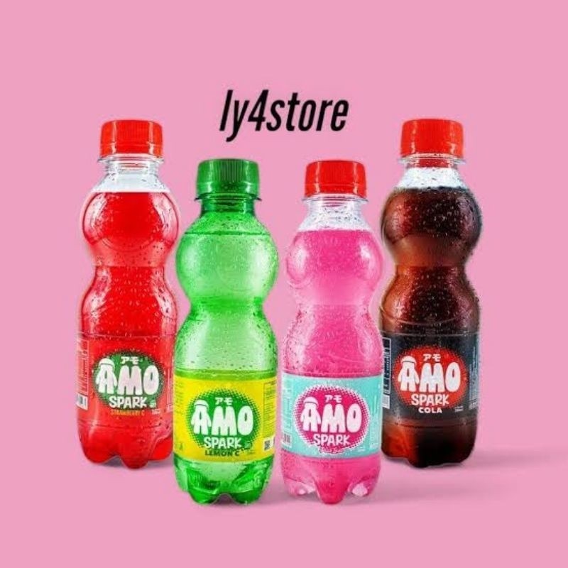 Jual AMO SPARKLING FRUIT COLA MINUMAN SODA 200 ML | Shopee Indonesia