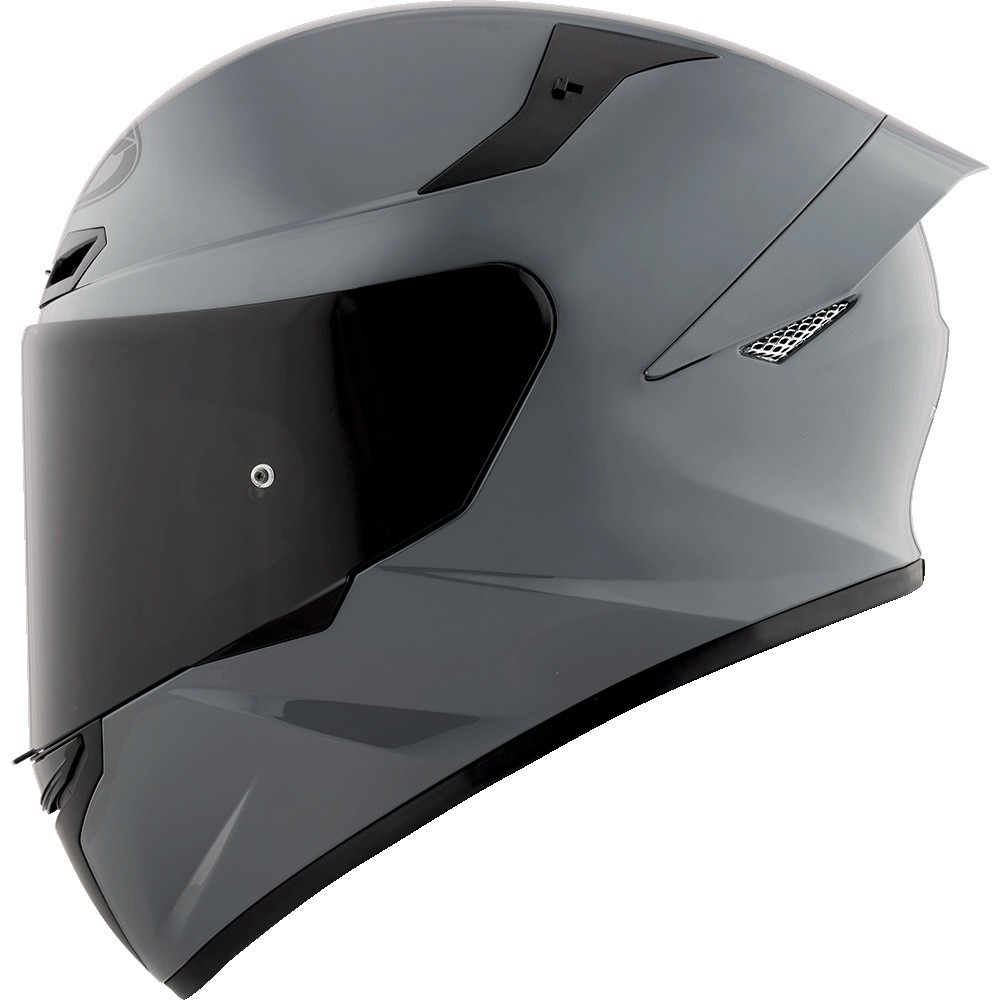 Jual HELM KYT TT COURSE PLAIN (VISOR CLEAR) - GORILLA GREY GLOSSY ...