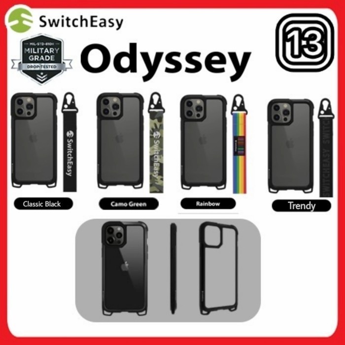 Jual Case iPhone 13 PRO MAX MINI Switcheasy ODYSSEY With Lanyard | Shopee Indonesia