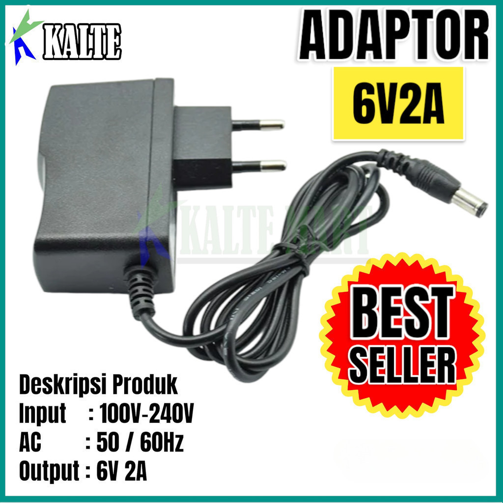 Jual Adaptor 6V 1A 6V 2A Adaptor Power Switching 6V 1A 6V 2A | Shopee ...