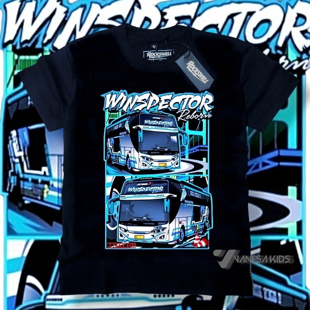 Jual Kaos anak Bis Winspector Tuan Muda Kids Panda Baju Distro bus Mania 1-12 Tahun Atasan ...
