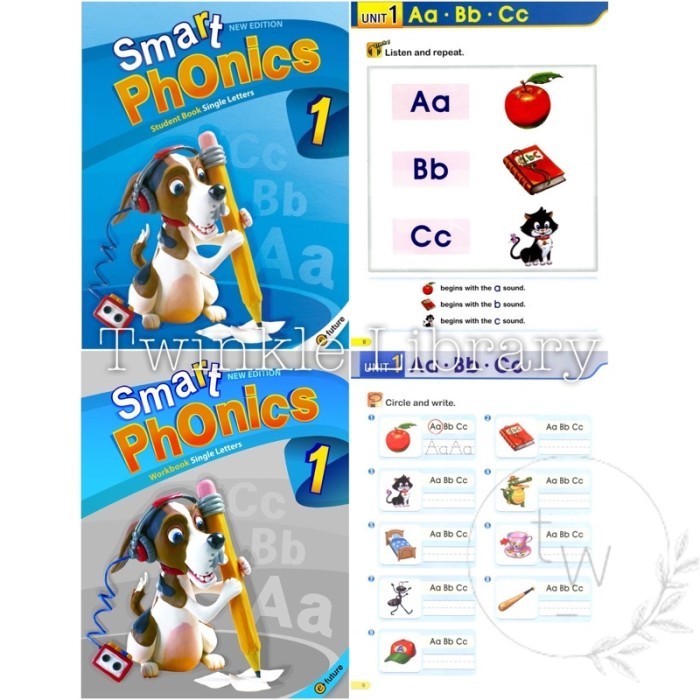 Jual buku fisik Smart Phonics 1 2 3 4 5 (New Edition) - Level 1 ...