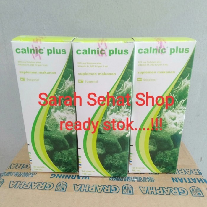 Jual Calnic Plus syrup 100ml | Shopee Indonesia