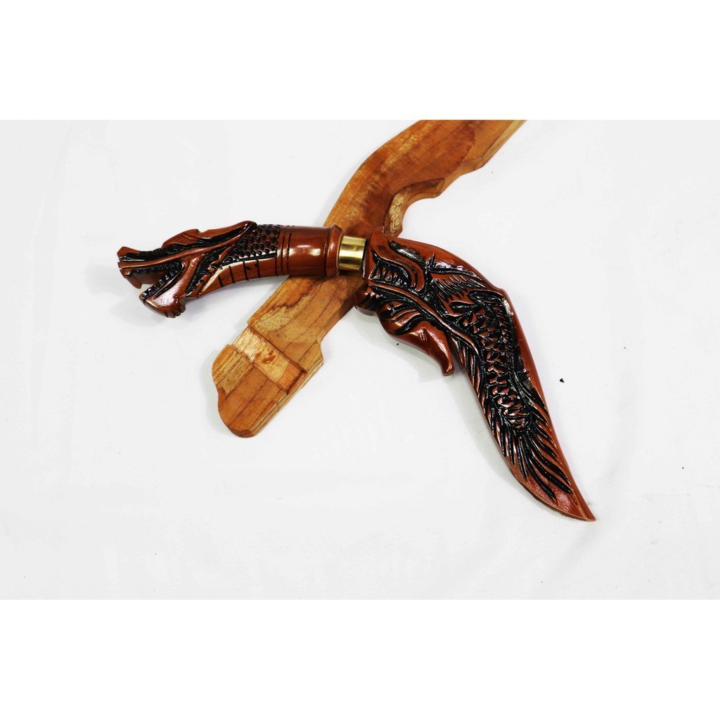 Jual Pisau peso Kuku Macan Ukir Motif Naga Rasamala Mantap | Shopee ...