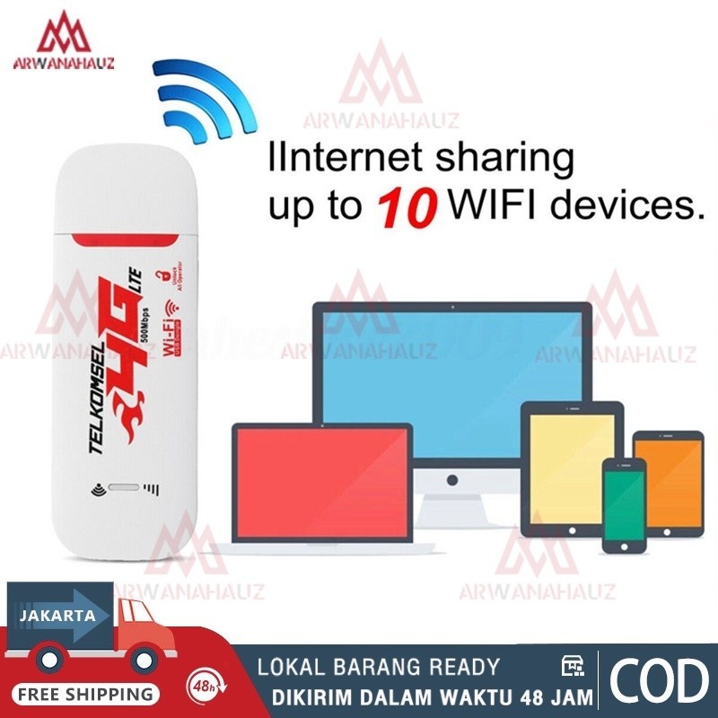 Jual 【Original】500Mbps Modem 4G Portable Mobile WiFi USB Mobile WiFi ...