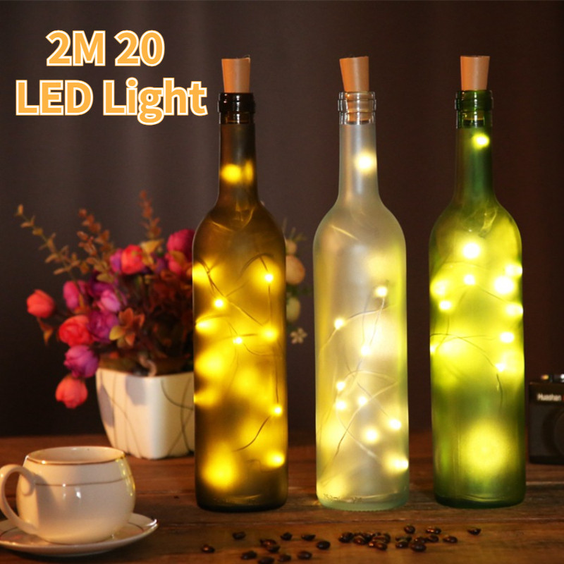 Jual 2M 20 Lampu LED Dekorasi Hias Tutup Botol Fairy Light /Lampu ...