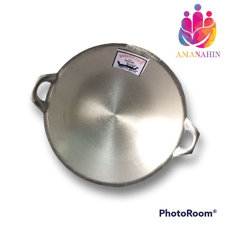 Jual Rinjing besi // wajan Cor cap perahu // kuali // wajan besi ...