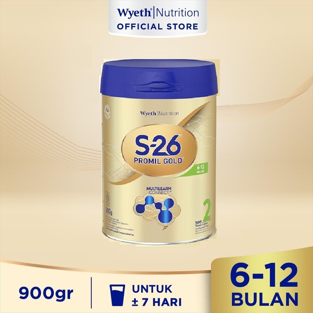 Jual S26 Promil Gold Tahap 2 Formula Lanjutan Vanila Tin 900 g | Shopee Indonesia