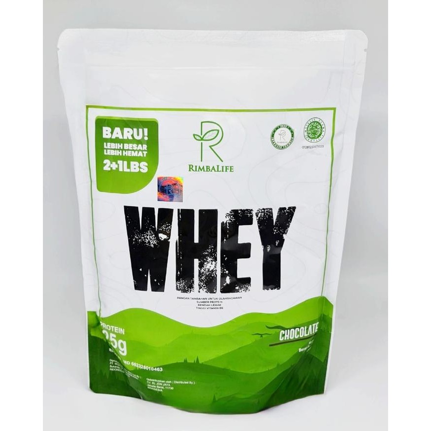 Jual Rimba Whey 3 lbs 1360 grams Rimbalife 2 Free 1 lb RimbaWhey Life ...