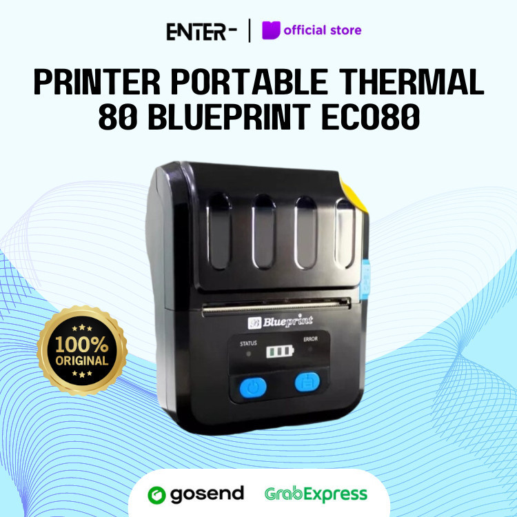 Jual Printer Portable Thermal 80 BLUEPRINT ECO 80 USB + Bluetooth ...
