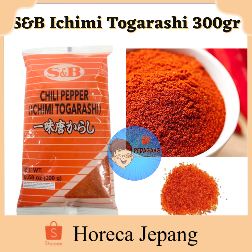 Jual [HRC] S&B Ichimi Togarashi 300g / Bubuk Cabai Jepang / Ichimi ...