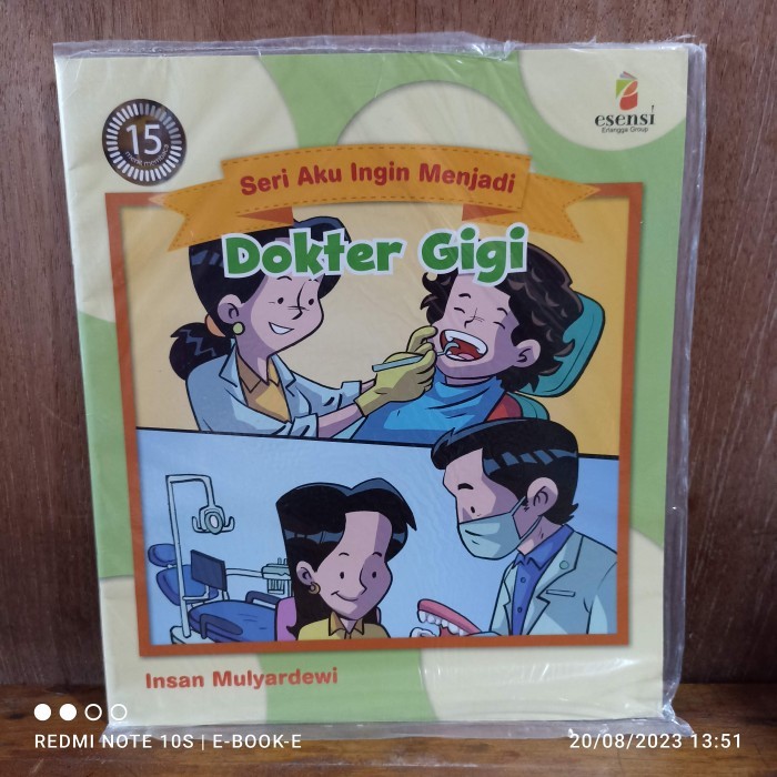 Jual buku pengetahuan anak seri aku ingin menjadi dokter gigi blogger ...