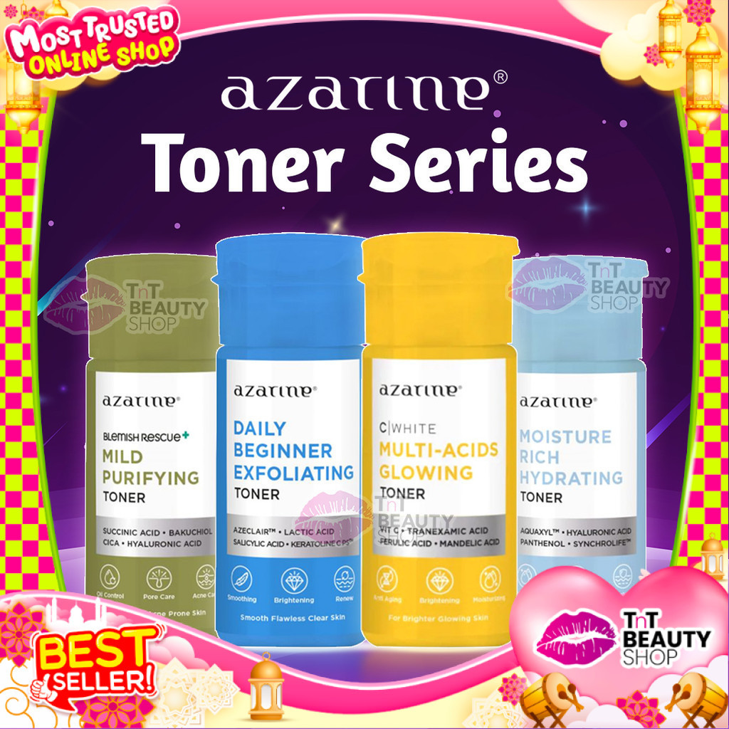 Jual Azarine Toner Series for All Skin Types Toner Sejuta Umat | TnT ...
