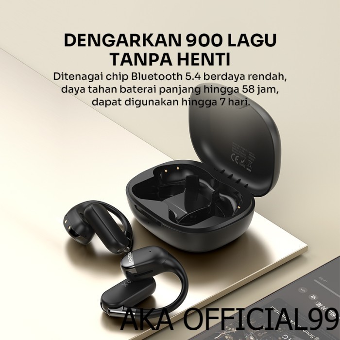 Jual ROBOT Open Ear TWS Comfo X Headphones Adjustable/Foldable/Locking ...