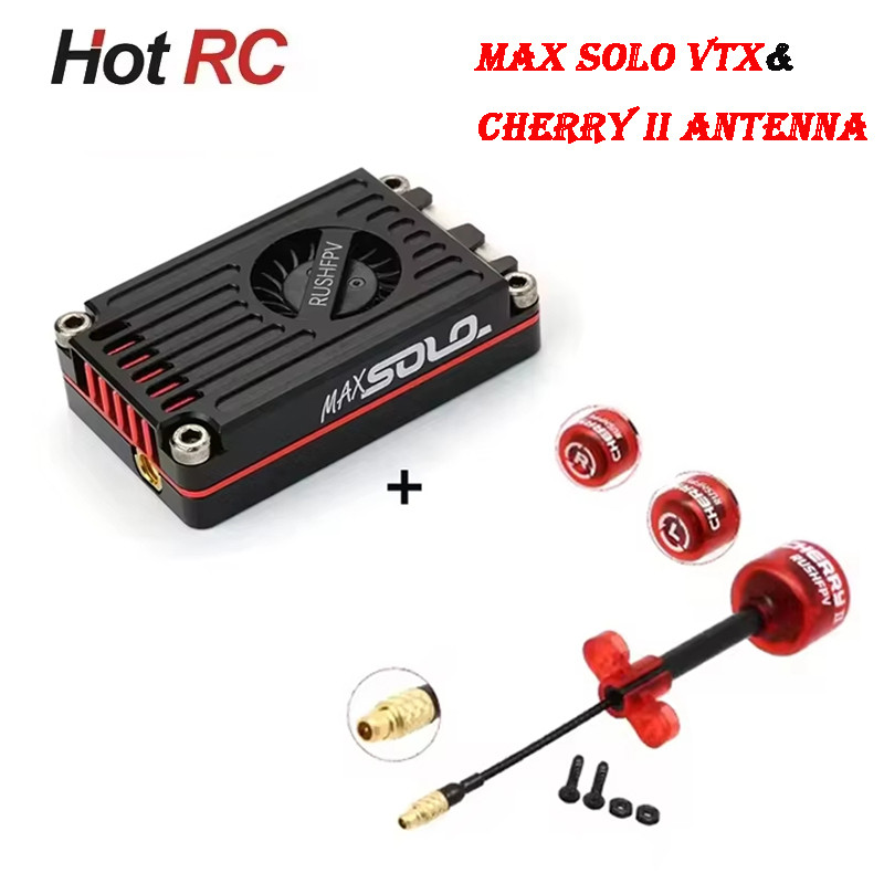 Jual RUSH TANK MAX SOLO 5.8G 2.5W 48CH VTX Video Transmitter w/ Cherry II Antenna LDS LHCP RHCP ...