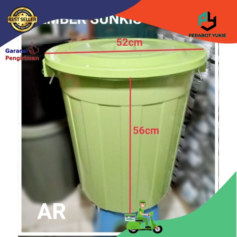 Jual PY ( CARGO ) EMBER BERTUTUP / EMBER 80 LITER DAN 60 LITER | Shopee ...