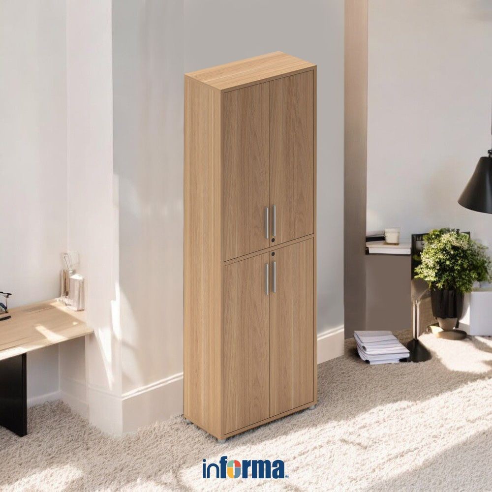 Jual Informa Sieben Lemari Arsip Kantor 4 Pintu - Cokelat Walnut File ...