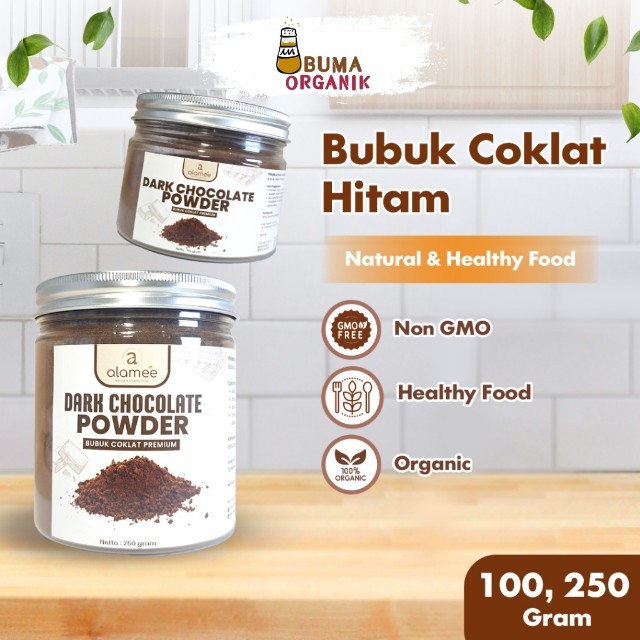Jual ALAMEE Coklat Bubuk Dark Chocolate Powder Minuman Serbuk Kakao ...