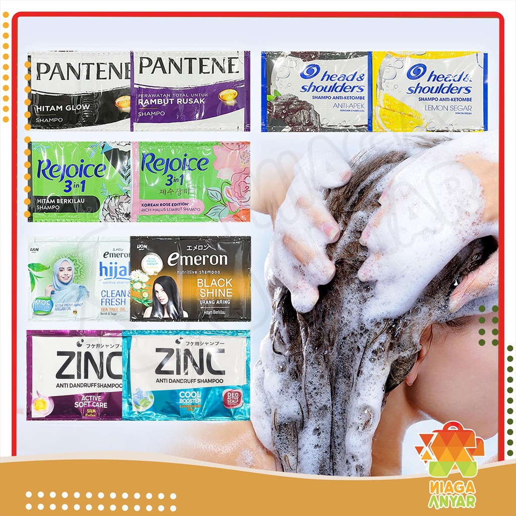 Jual NA Shampoo Sachet / Shampo Sampo Satuan Kemasan Saset Nutritive ...