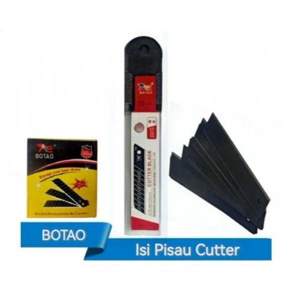 Jual Isi Pisau Cutter / Cutter Blade (Harga Per Pack) | Shopee Indonesia