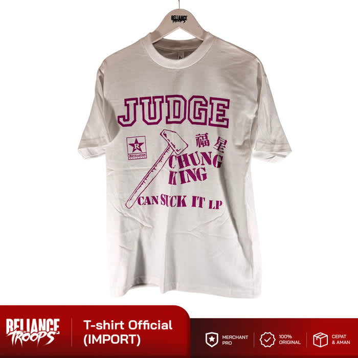 Jual T-shirt Official | Judge - Chung King Can Suck It (White) | Shopee ...