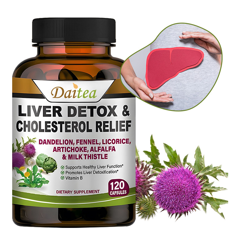 Jual Daitea - Suplemen Kapsul Ekstrak Milk Thistle Mengandung milk ...