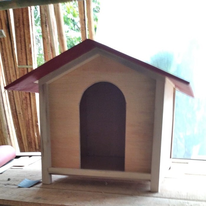 Jual Kandang Kucing Murah pake karpet Cage Kayu Rumah Kucing outdoor ...