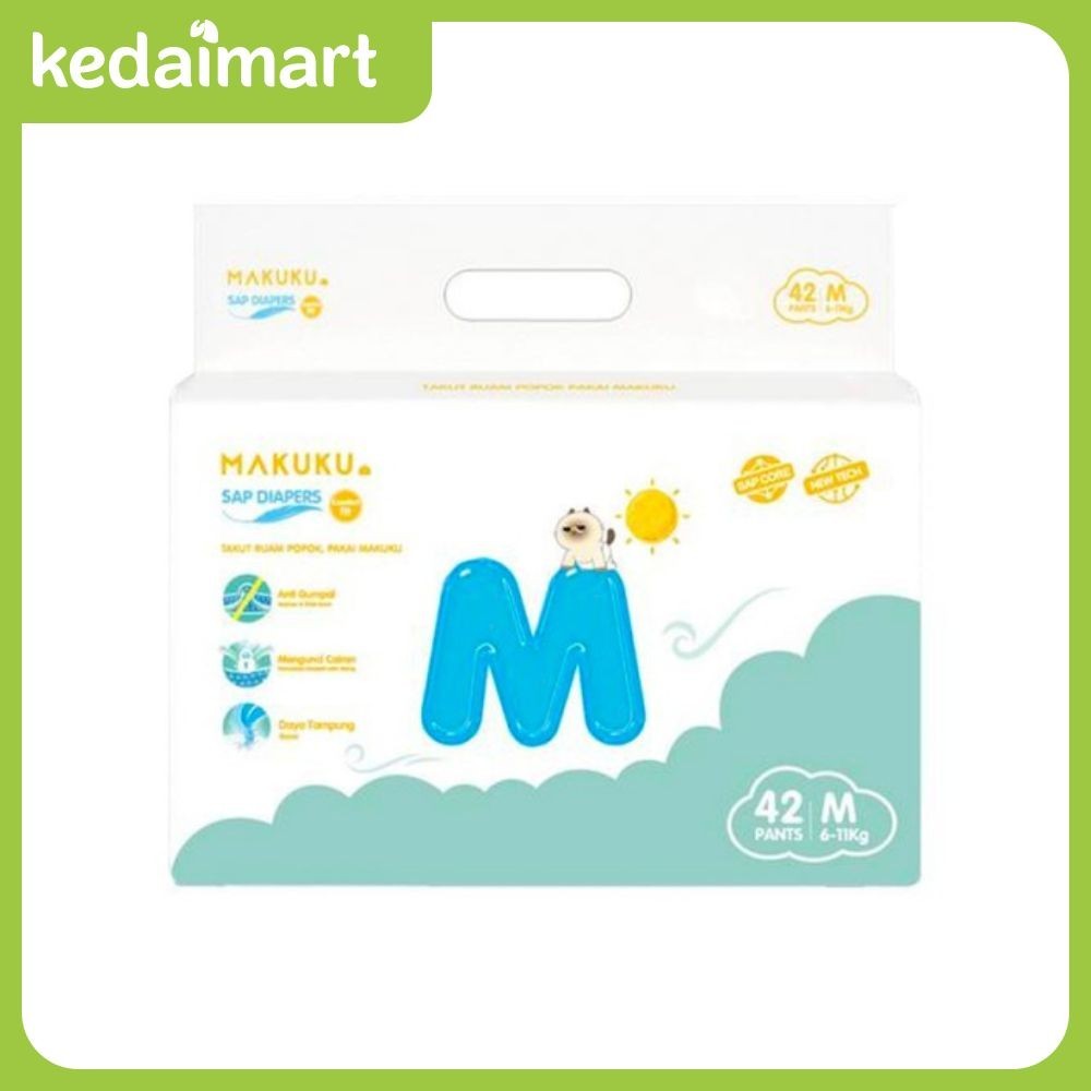 Jual Makuku Air Diapers Comfo Fit Pants M42 | Shopee Indonesia