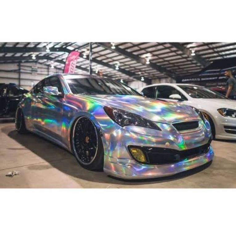 Jual Stiker Hologram pelangi motor / mobil | Shopee Indonesia