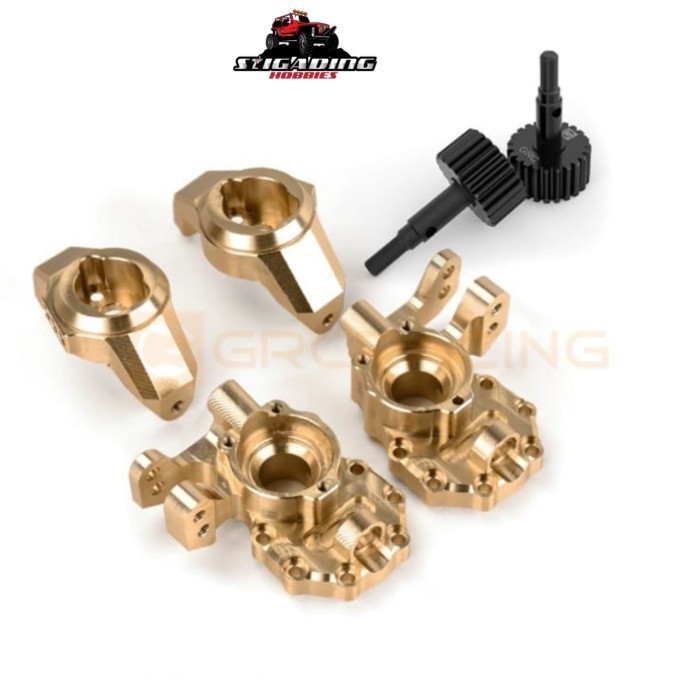 Jual PART REMOTE CONTROL GRC G2 Brass C Hub Ackerman and Rear Housing ...