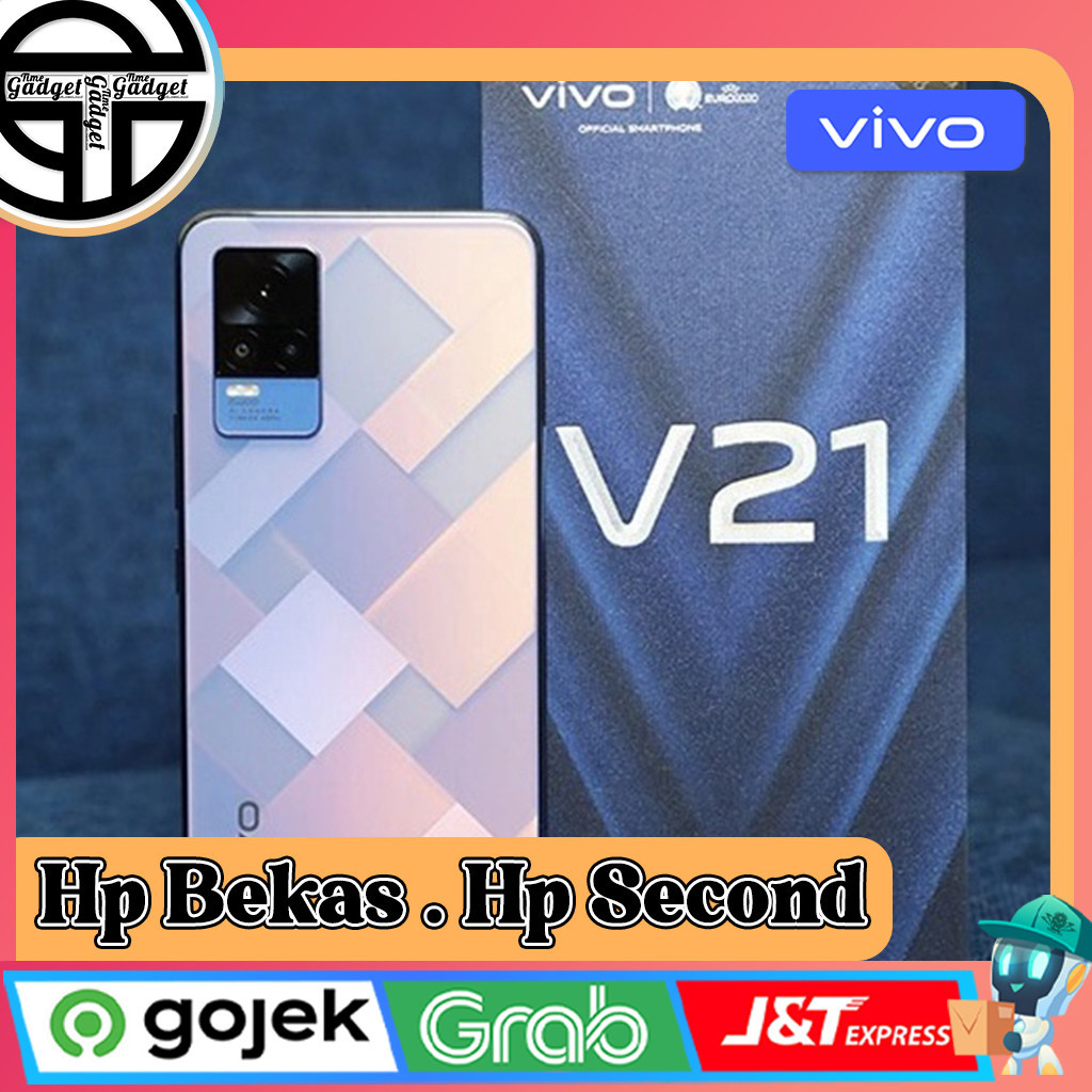 Jual Vivo V21 4G | 5G Ram 8/128GB | Ram 8/256GB Second Original Resmi Indonesia | Shopee Indonesia