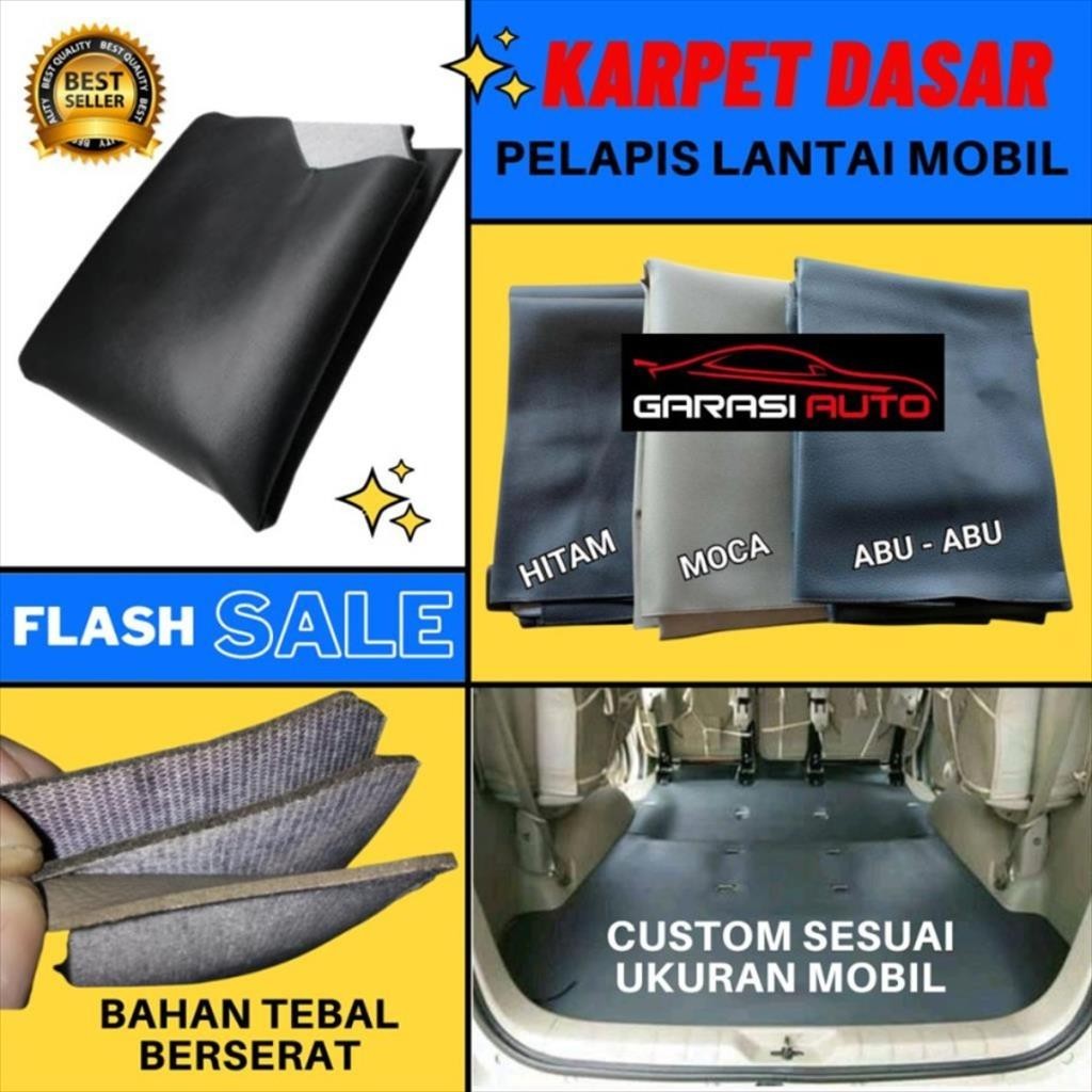 Jual Karpet Dasar Peredam Lantai Mobil Vios Gen 1 Bahan Tebal Premium ...